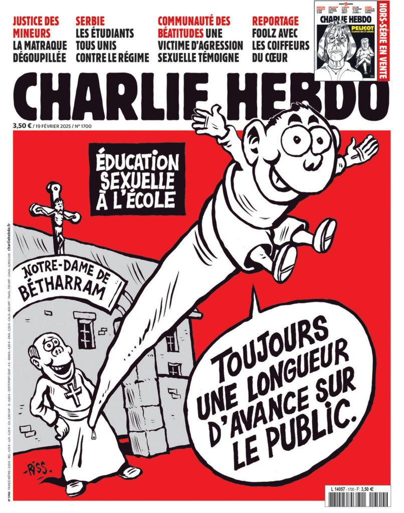 НЕПРАВДА: На обкладинці журналу Charlie Hebdo зобразили Емманюеля ...