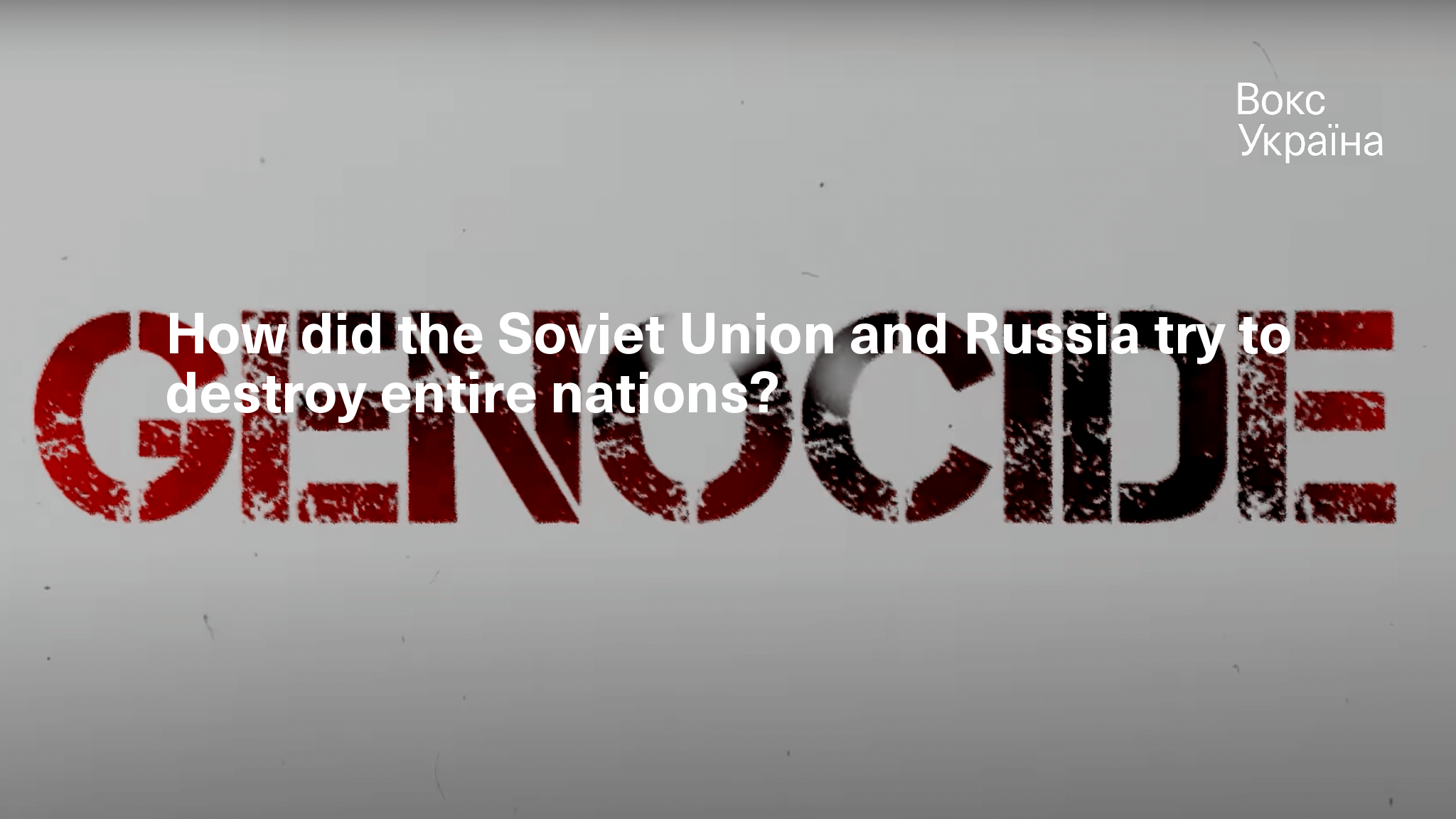 How did the Soviet Union and Russia try to destroy entire nations?